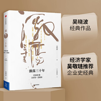 激荡三十年 中国企业1978—2008（十年典藏版）（全2册） 吴晓波 中信出版社图书