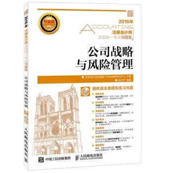注册会计师全国统一考试习题集：公司战略与风险管理