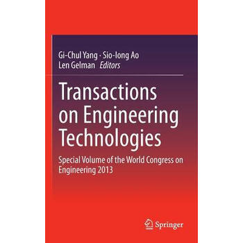 Transactions on Engineering Technologies: Specia