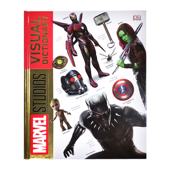 英文原版 Marvel Studios Visual Dictionary DK漫威视觉图解字典 漫威工作室10周年 影视辞典 复联 斯坦李