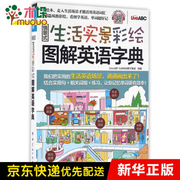 情景式生活实景彩绘图解英语字典