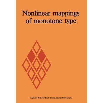 Nonlinear Mappings of Monotone Type