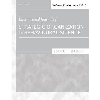 International Journal of Strategic Organization