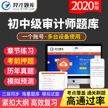 VIP题库2022初中级审计师考试题库软件章节练习历年真题考前模拟预测刷题资料审计相关知识审计理tz 全额支付 初级审计师(全套两科)3394道