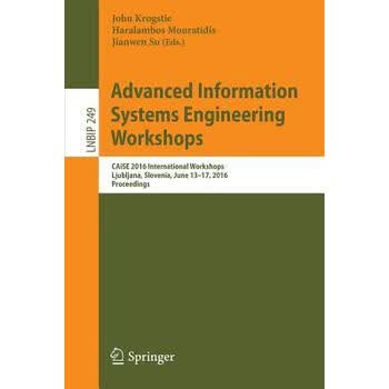 Advanced Information Systems Engineering Worksho