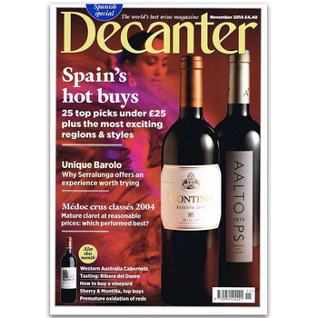 【包邮】订阅Decanter（酒瓶） 英国英文原版 葡萄酒饮食杂志 年订12期