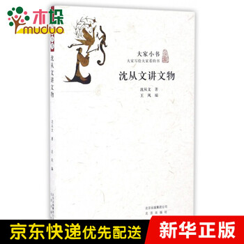 沈从文讲文物/大家小书