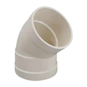 【联塑dn315】联塑（LESSO）PVC-U排水45°弯头dn315PVC-Udn315白 dn315 国产 1 1 1 【行情 报价 价格 ...