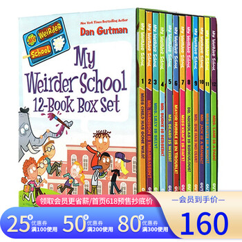 第三季 My weirder school 疯狂学校英文原版 12册套装 美国小学推荐读物 校园题材 学生初级章节桥梁书 My Weird School