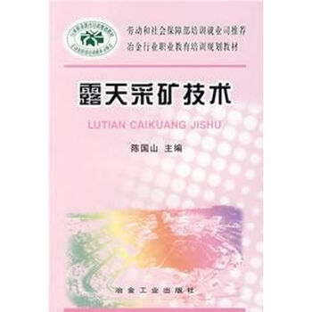 露天采矿技术 陈国山 作 书籍