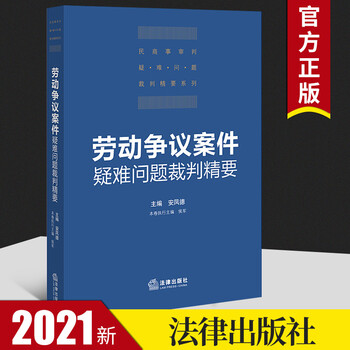 劳动争议案件疑难问题裁判精要 劳动纠纷案件审判实践 精选经典案例 结合新民法典司法实务操作法律书籍