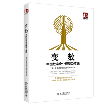 变数 中国数字企业模型及实践 董小英 戴亦舒 晏梦灵 陈其伟 著 北京大学出版社