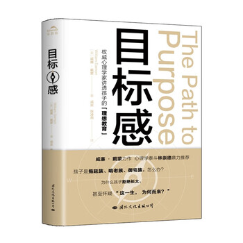 目标感（樊登读书APP推荐） 如何让孩子不迷茫 威廉戴蒙理想教育 培养树立目标能力 心理学泰斗李崇德作序推荐