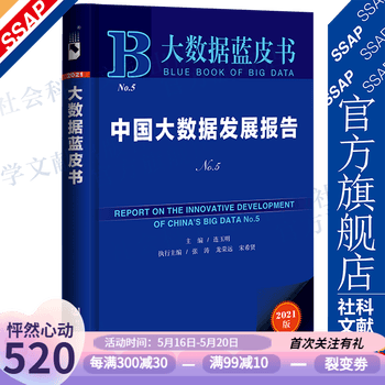 大数据蓝皮书：中国大数据发展报告No.5 社科文献出版社