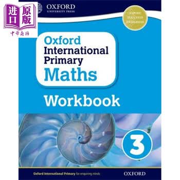 英文原版 Oxford International Primary Maths Workbook 3