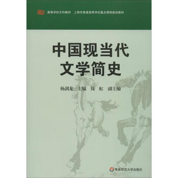 中国现当代文学简史 杨剑龙 编 书籍