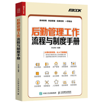后勤管理工作流程与制度手册 行政经费管理预算报销流程会议公文书写作公共关系接待 人事后勤秘书办公室文
