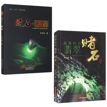 品鉴时尚翡翠赌石+赌石秘诀 共2本 翡翠赌石入门百科 翡翠赌石技巧与鉴赏