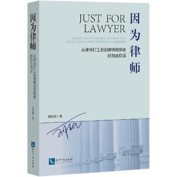 因为律师(从律师打工者到律师观察者的前言后语)
