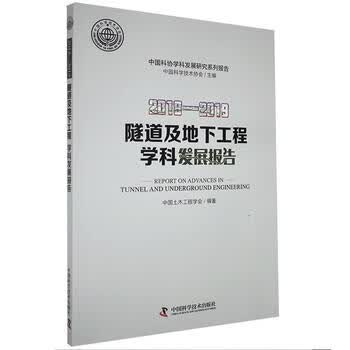 RT现货包邮 2018-2019隧道及地下工程学科发展报告中国土木工程学会中国科学技术出版社9787