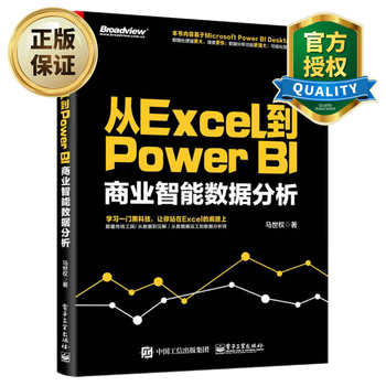 从Excel到Power BI商业智能数据分析 PowerBI入门教程书籍 Power Query