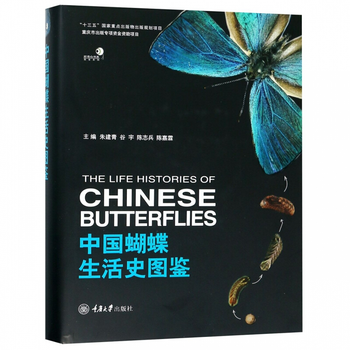 中国蝴蝶生活史图鉴 朱建青 重庆大学出版社
