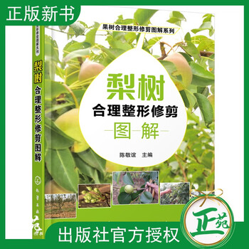 梨树合理整形修剪图解 果树种植技术大全书植物合理整形修剪图解农业种植书籍科学实用病虫害防治识别手册现