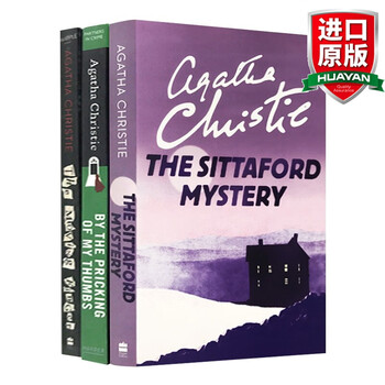 英文原版 马普尔小姐探案第二季3册套装 Miss Marple 阿加莎系列惊悚悬疑侦探推理小说
