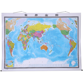 世界地图世界全图挂图大3米X2.2米世界全图高清 世界地图领导办公室会议室用图