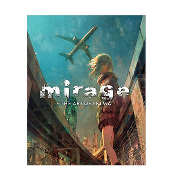 mirage奇迹AKIMA插画集都市风景描绘あきま初画集画册日文进口原版
