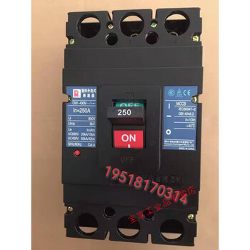 .塑料外壳式断路器 CM1-400L/3300 250A~400A电流齐全 100A 3P【图片 价格 品牌 报价】-京东