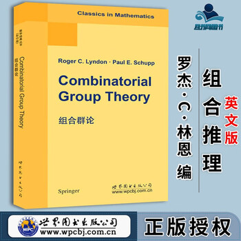 包邮 组合群论 英文版 罗杰·C·林恩 保罗·E·舒普 世界图书出版公司