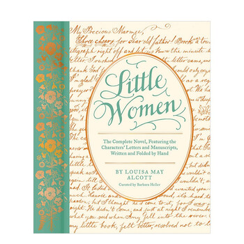 【内含花体字信件】小妇人Little Women 英国简·奥斯汀经典女性励志文学作品小说 马奇姐妹 英文原版 收藏爱好 Jane Austen 善本图书