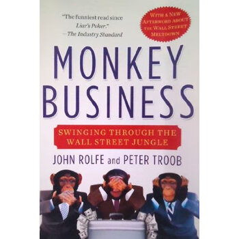 华尔街的大马猴Monkey Business 英文原版 John Rolfe Peter Troob 豆瓣推荐