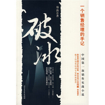破冰  一个销售经理的手记 郑涛