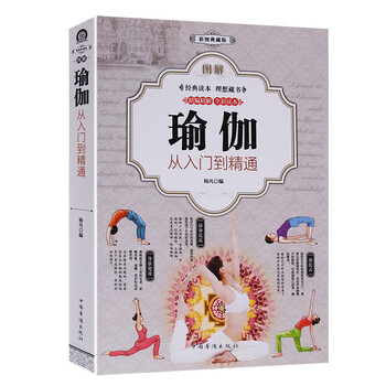 厚402页 图解瑜伽：从入门到精通 减肥塑形美颜养生瑜伽初级入门零基础教程大全图解 女性瑜伽美容有氧