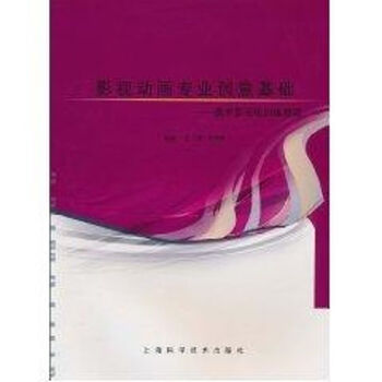 影视动画专业创意基础 王瑛 作 书籍