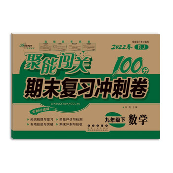 2022春聚能闯关100分期末复习冲刺卷九年级下册数学人教版