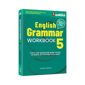 进口原版英文版新加坡英语语法练习小学5五年级 English Grammar workbook