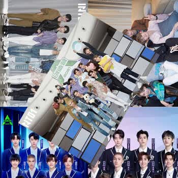 INT组合海报 高清铜版纸 1套8张 2021刘宇赞多周边宿舍墙贴纸 INTO1海报八张(不同图案)