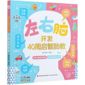 左右脑开发:40周启智胎教 奥视读乐 中国轻工业出版社 9787518431229 孕产/胎教 书籍