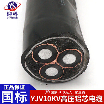 10KV YJLV22高压铝芯高压电缆线3芯35 50 70 95 120平方铝线电缆 YJLV22国标3*70 10KV【图片 价格 品牌 报价】-京东