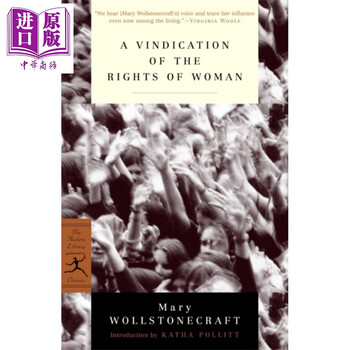 A Vindication of the Rights of Woman Mary Wollston