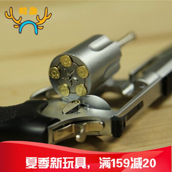 左轮金属火炮史密斯威森M500式1:2.05左轮模型M500模型不可发射 5粒弹+支架+枪套+合金箱【图片 价格 品牌 报价】-京东