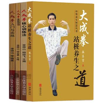 大成拳站桩养生之道+大成拳五形动功+大成拳核心训练法+大成拳入门与实战(全4册)运动健身书籍