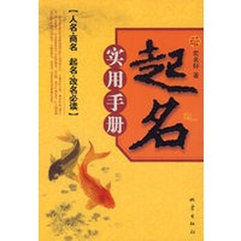 起名实用手册：人名商名起名改名必读