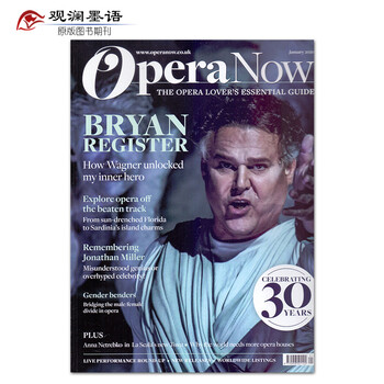 Opera Now 2020年1月 英国音乐歌剧表演杂志