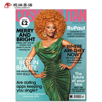 Cosmopolitan 大都会 2021年1月 英国女性服饰时尚杂志
