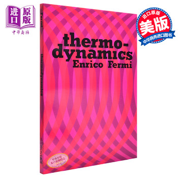 热力学 英文原版 Thermodynamics Enrico Fermi Dover