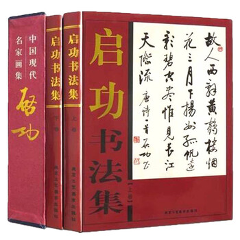启功书法全集 中国现代名家字帖硬笔行书千字文给你讲书法真迹原稿国画山水画书画鉴赏
